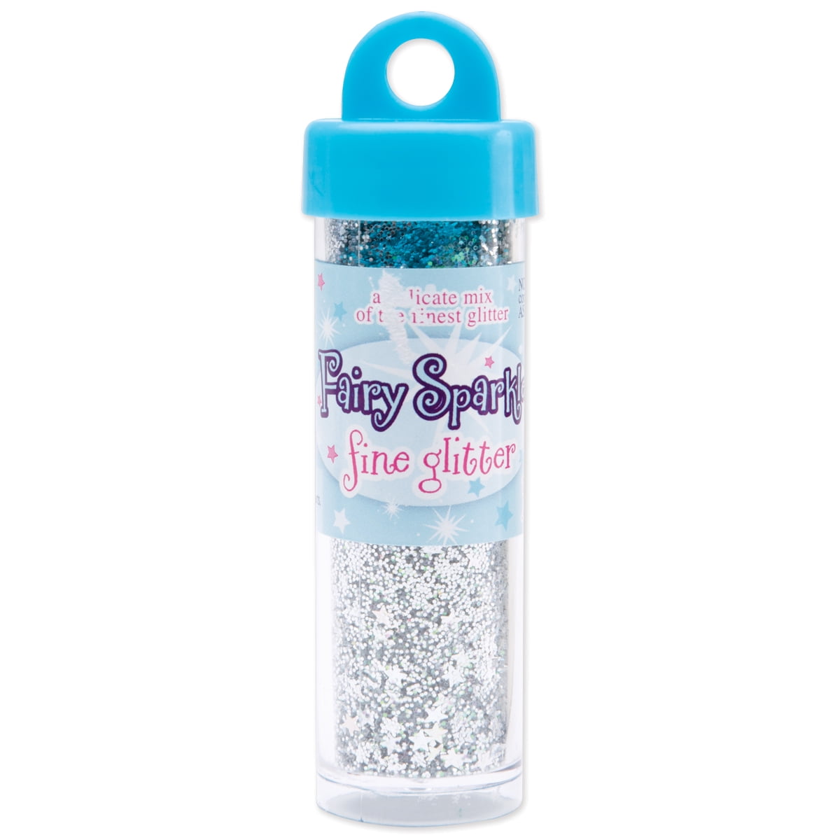 Fairy Sparkle Fine Glitter 14g-Silver Stars, Pk 4, Sulyn - Walmart.com