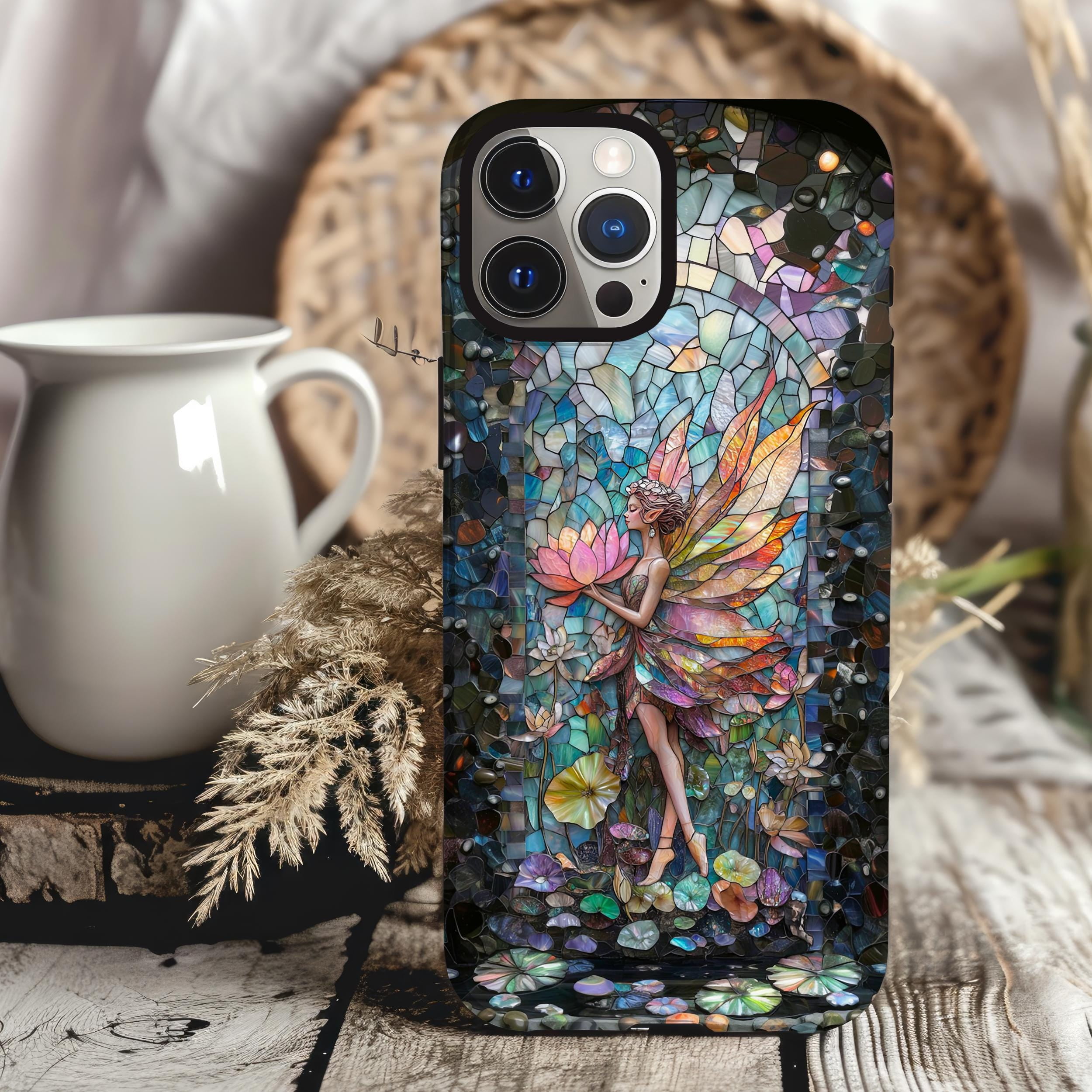 Fairy Stained GlFantasy Case With Magical Pixie Nature art for iPhone ...