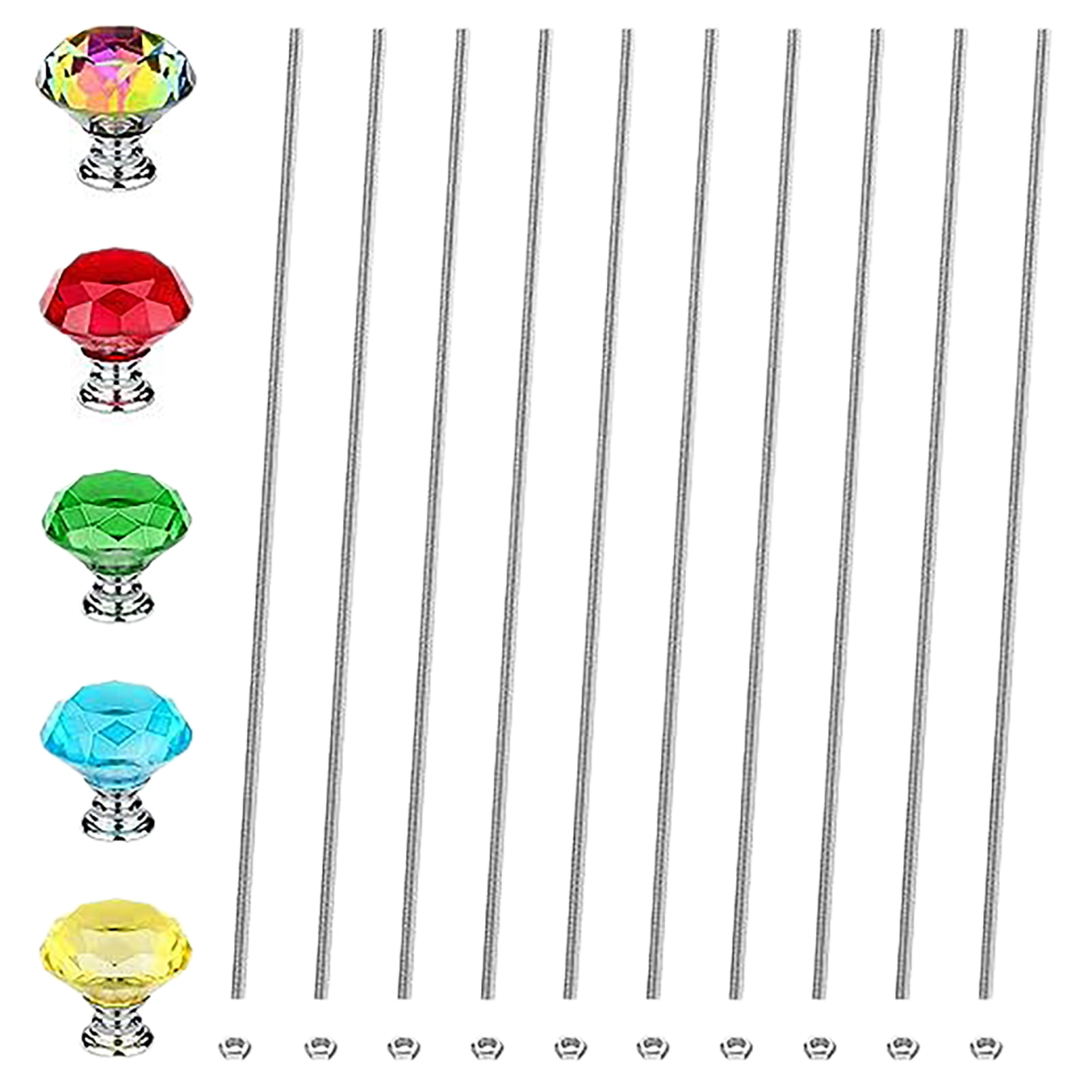 Fairy Stake for Garden 25pcs Garden Fairy Stake Long-lasting Threaded ...