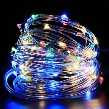Pretty Comy LED Star Light String Twinkle Lights Garland Battery ...