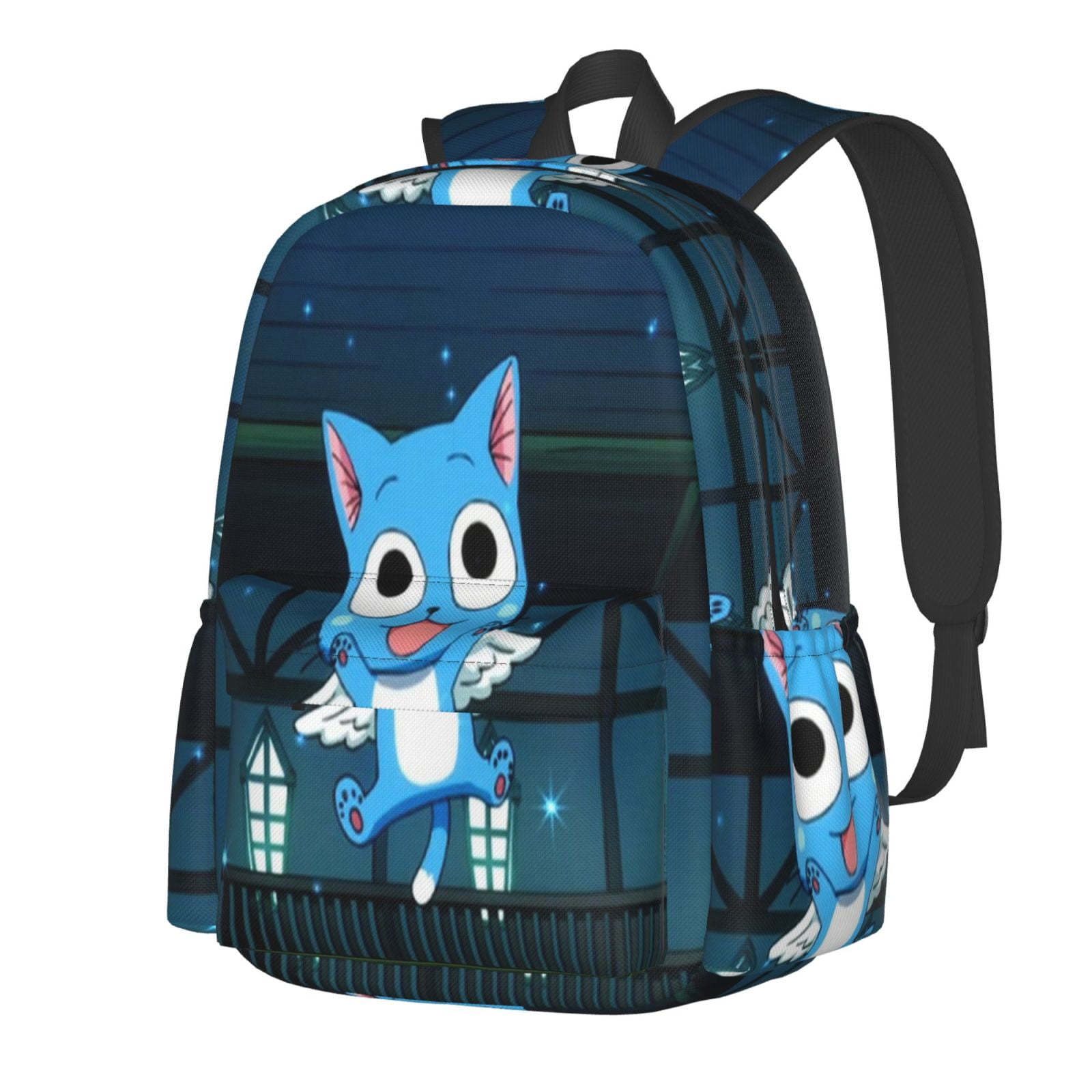 Fairy Tail Backpack Cartoon Backpacks Travel Laptop Daypack 17 Inch ...