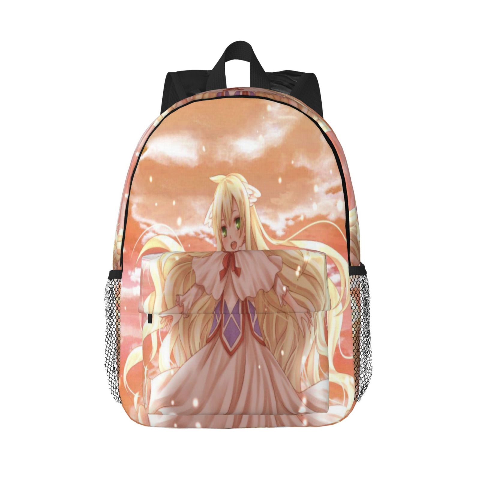 Fairy Tail Backpack for Cartoon Laptop Backpack with Front Pocket ...