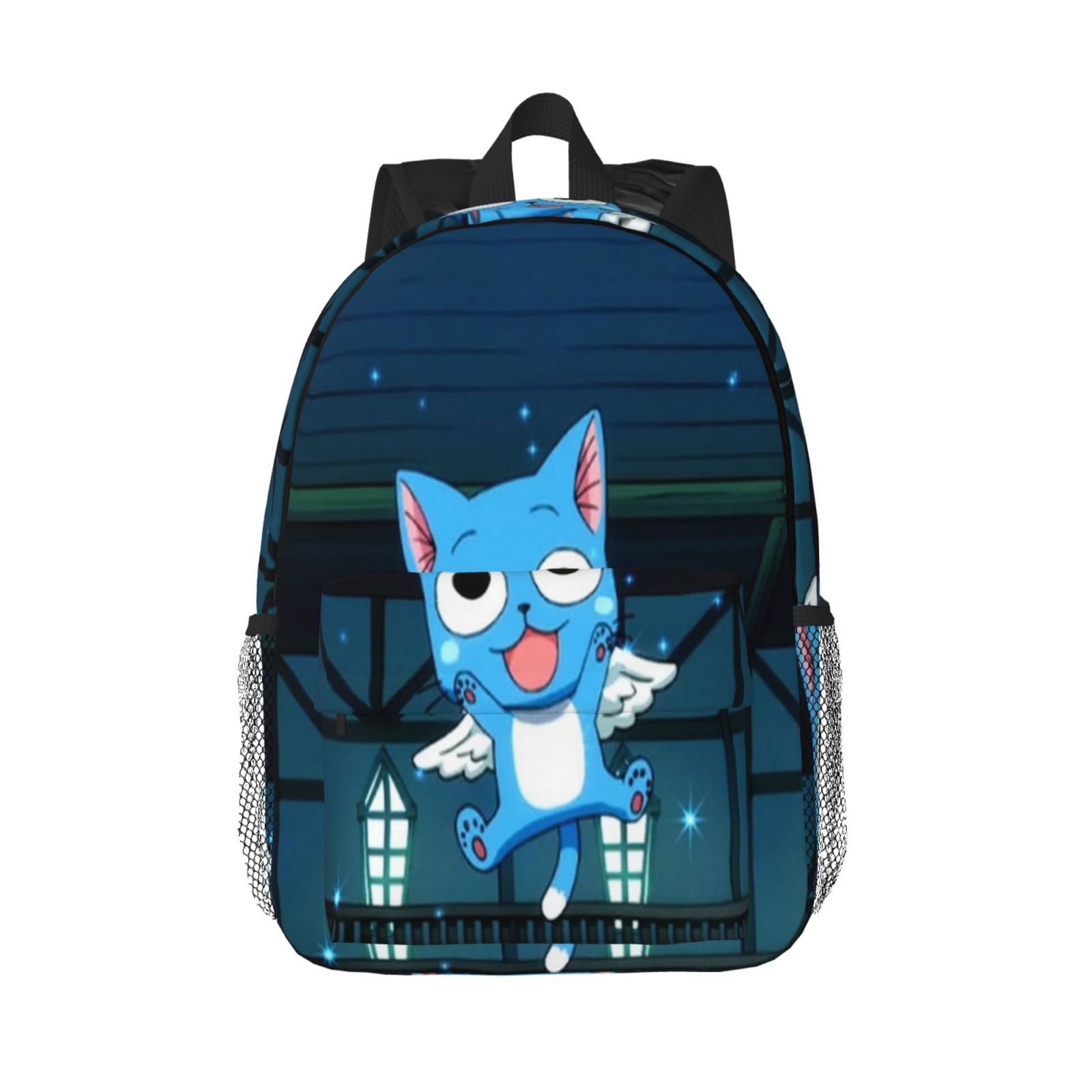 Fairy Tail Backpack for Cartoon Laptop Backpack with Front Pocket ...