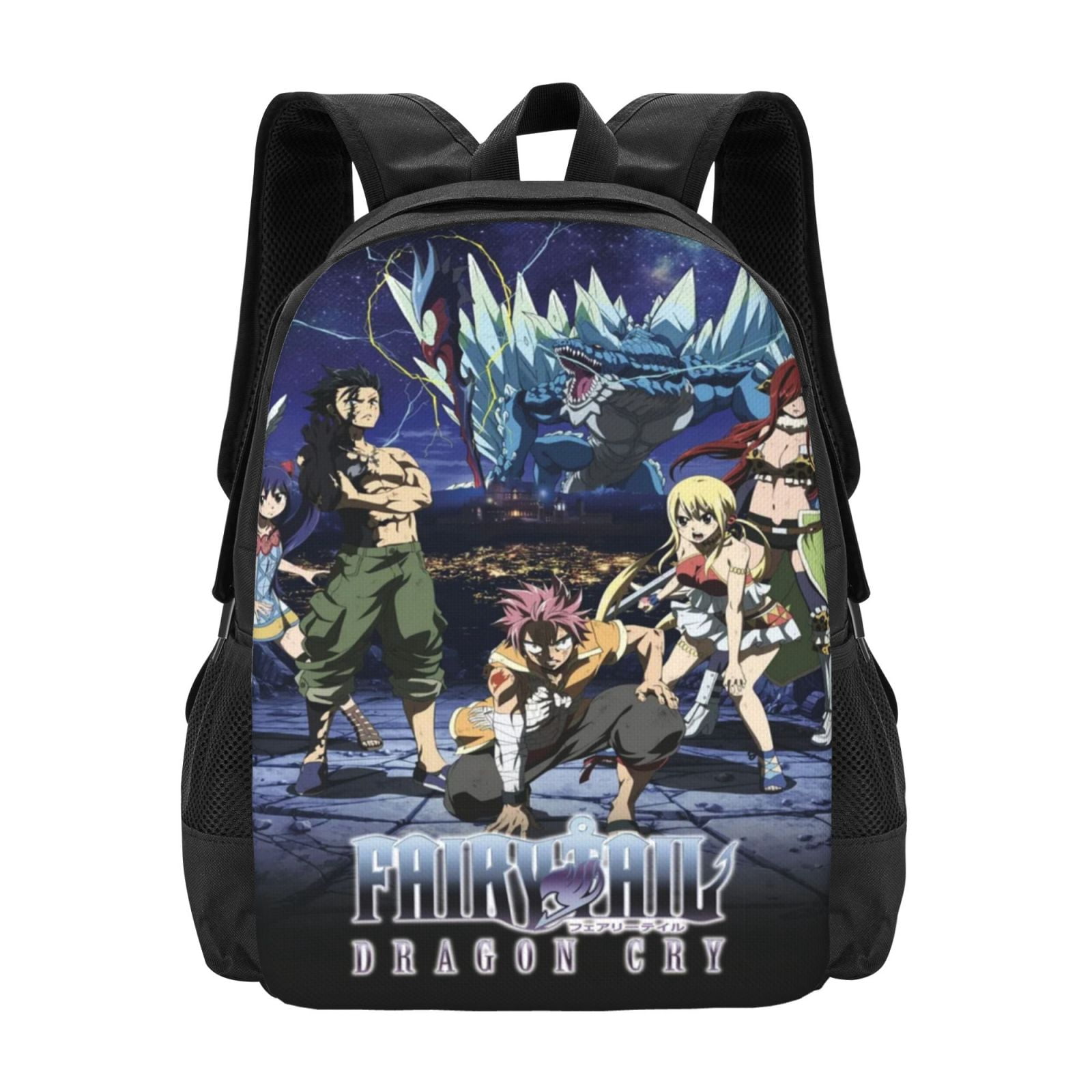 Fairy Tail Backpacks Bag Laptop Bag Bookbag Backpack 16.5 Inch for ...