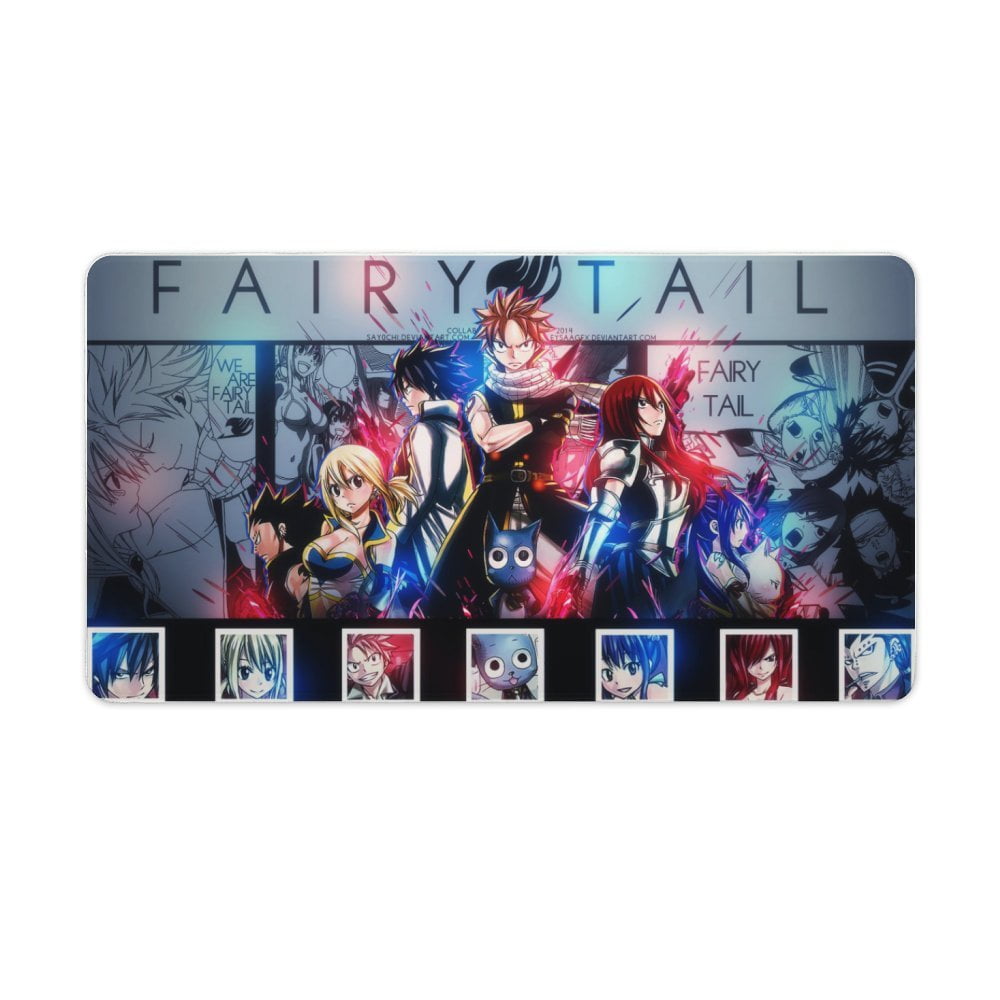 Fairy Tail Desk Mat, Large Mouse Pad, Gaming Mousepad, Desk Pad, Big ...
