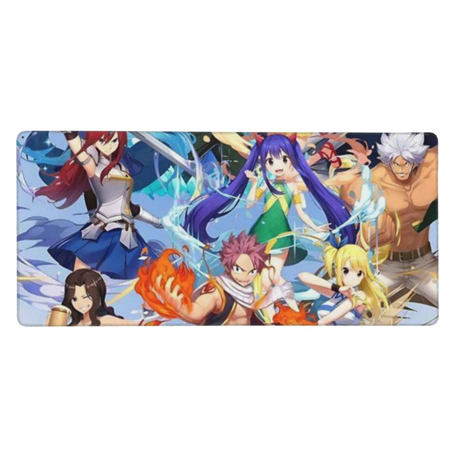 Fairy Tail Gaming Keyboard Pad 16x35.5 Inch Desk Mat Thickened Mouse ...