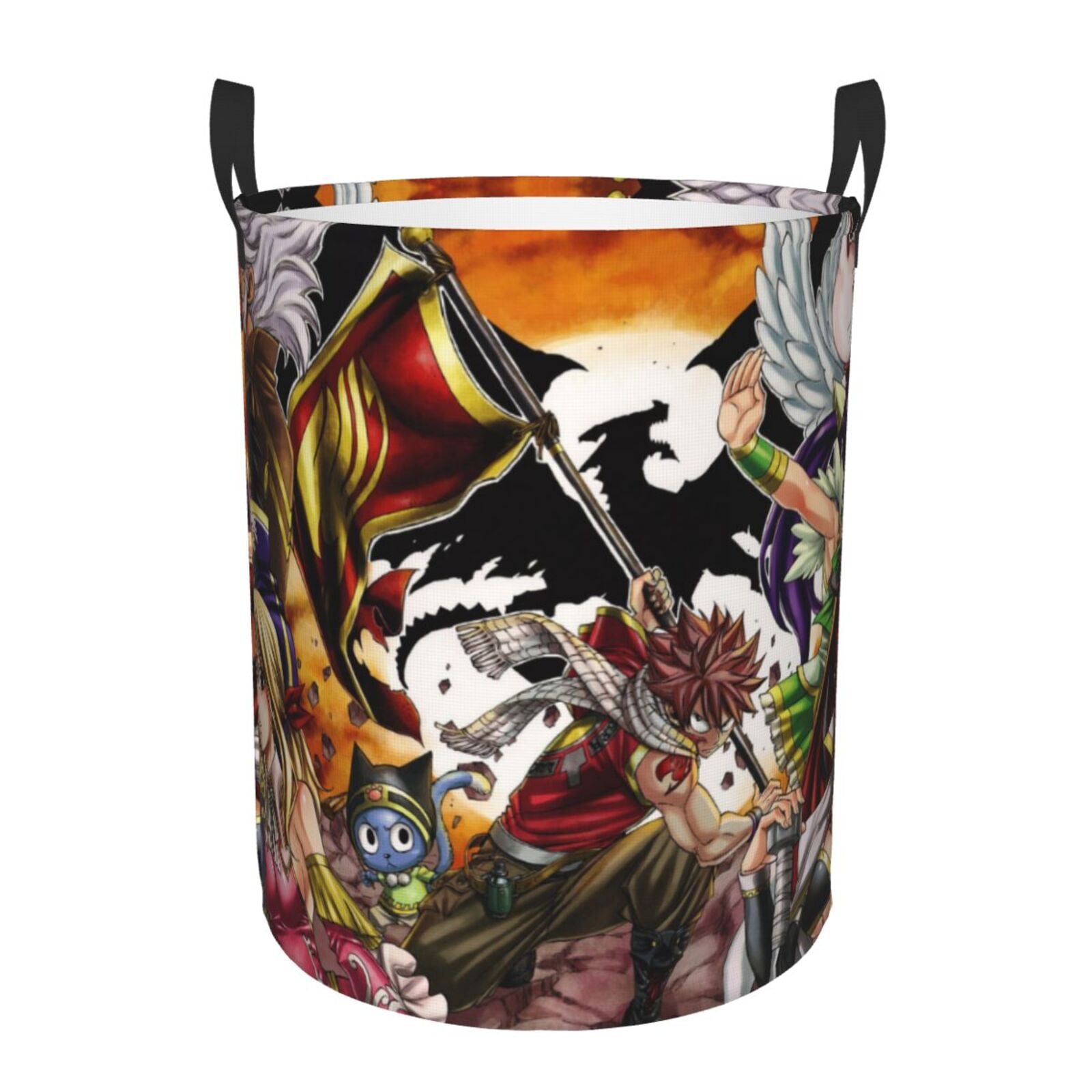 Fairy Tail Laundry Basket, Waterproof Laundry Hamper, Lightweight ...