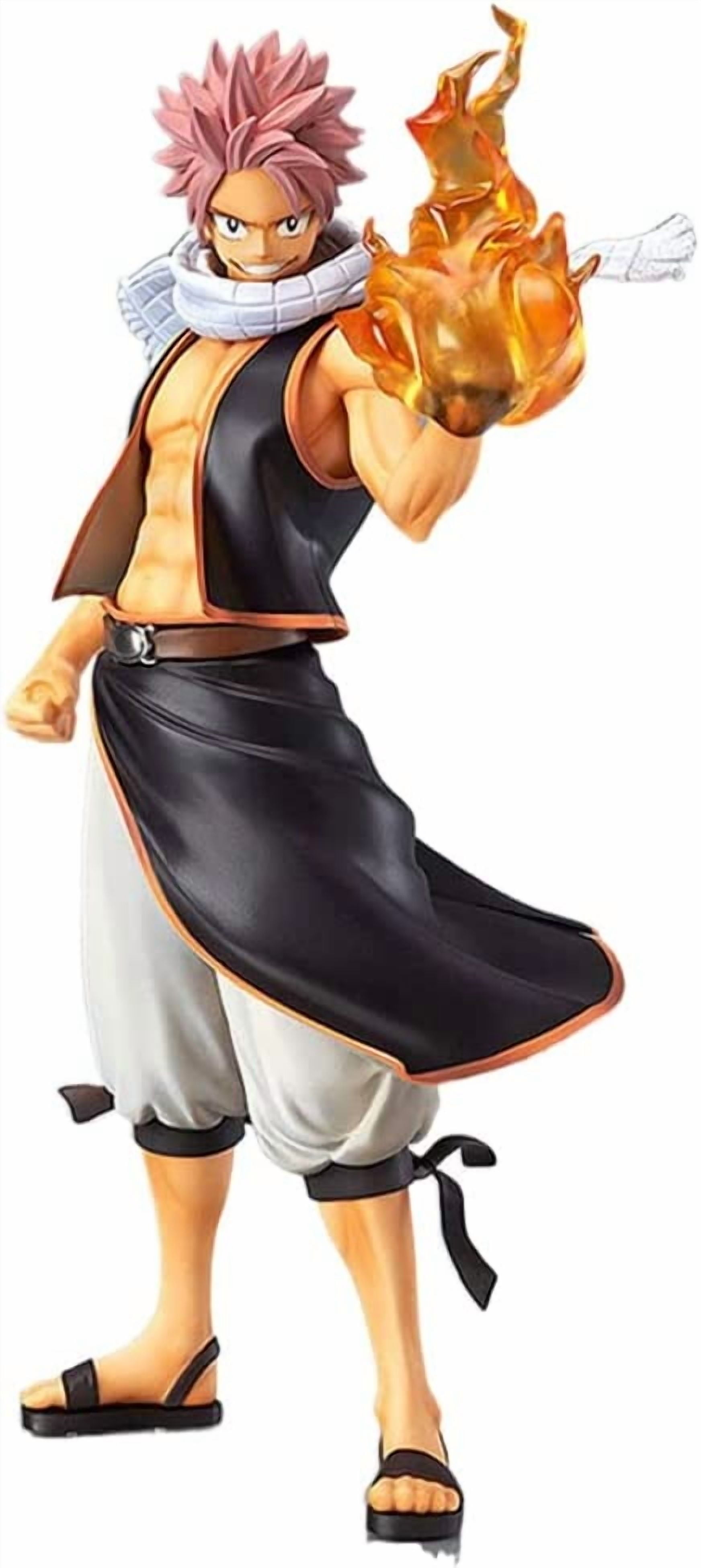 Fairy Tail: Natsu Dragneel Anime Statue Game Characters Cartoon Desktop ...