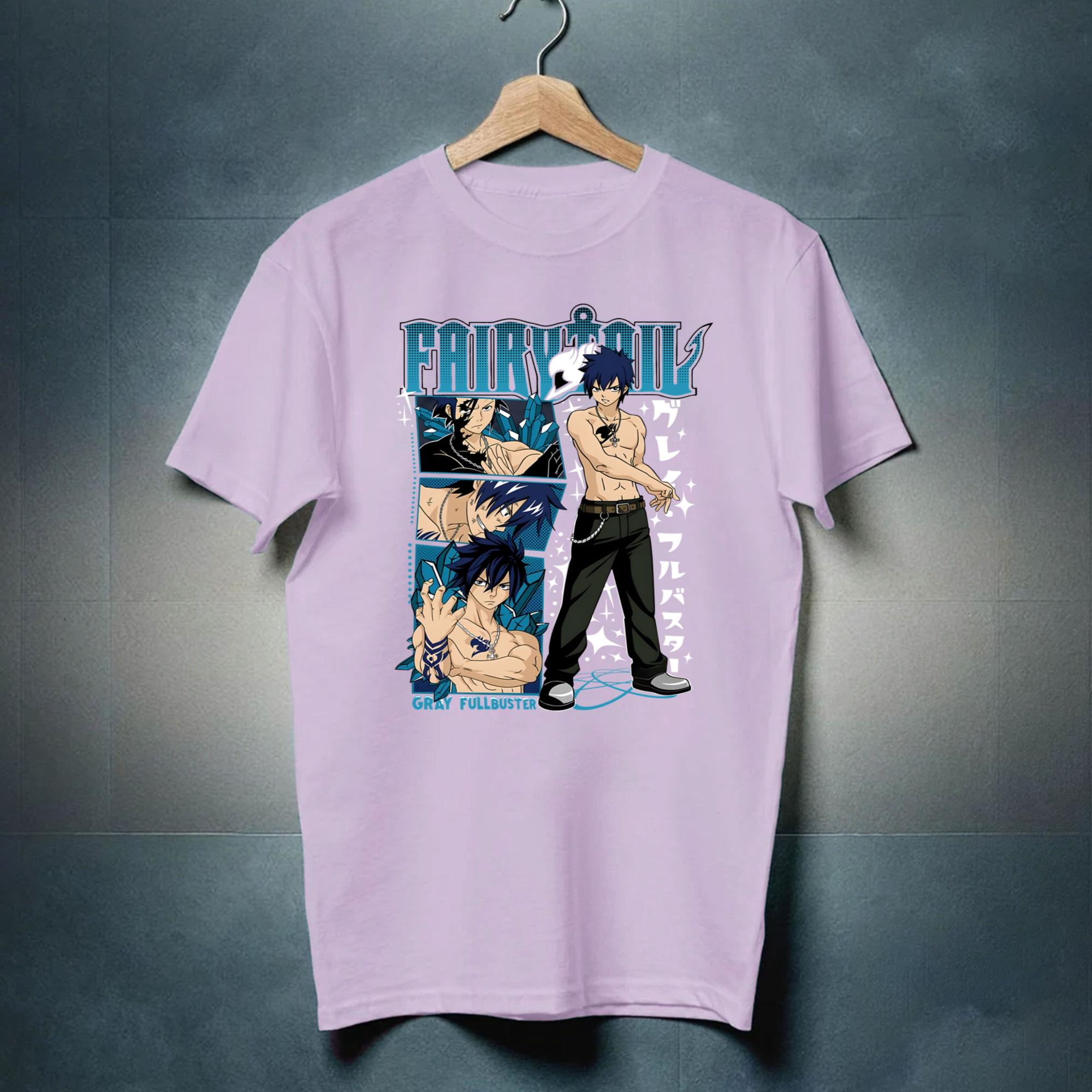 Fairy Tail Natsu Dragneel Shirt, Gray Fullbuster, Gajeel Redfox ,Fairy ...