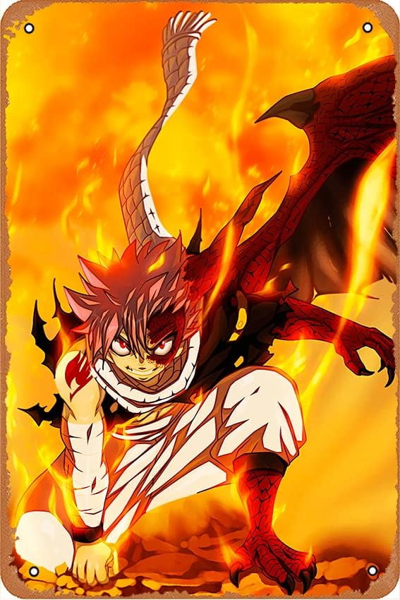 Fairy Tail Posters Etherious Natsu Dragneel Posters Anime Posters (2 ...