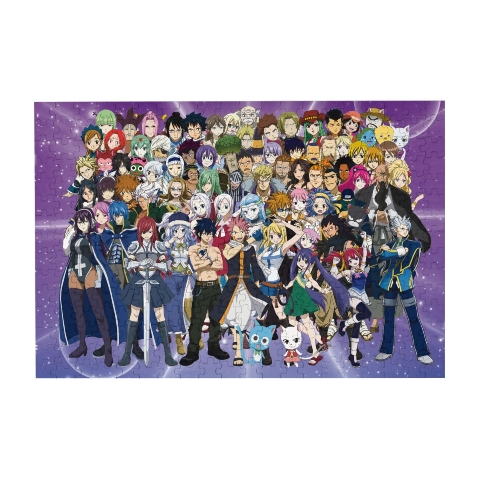 Fairy Tail Puzzle - 300 Pieces Jigsaw Puzzles for Adults, Families, or ...