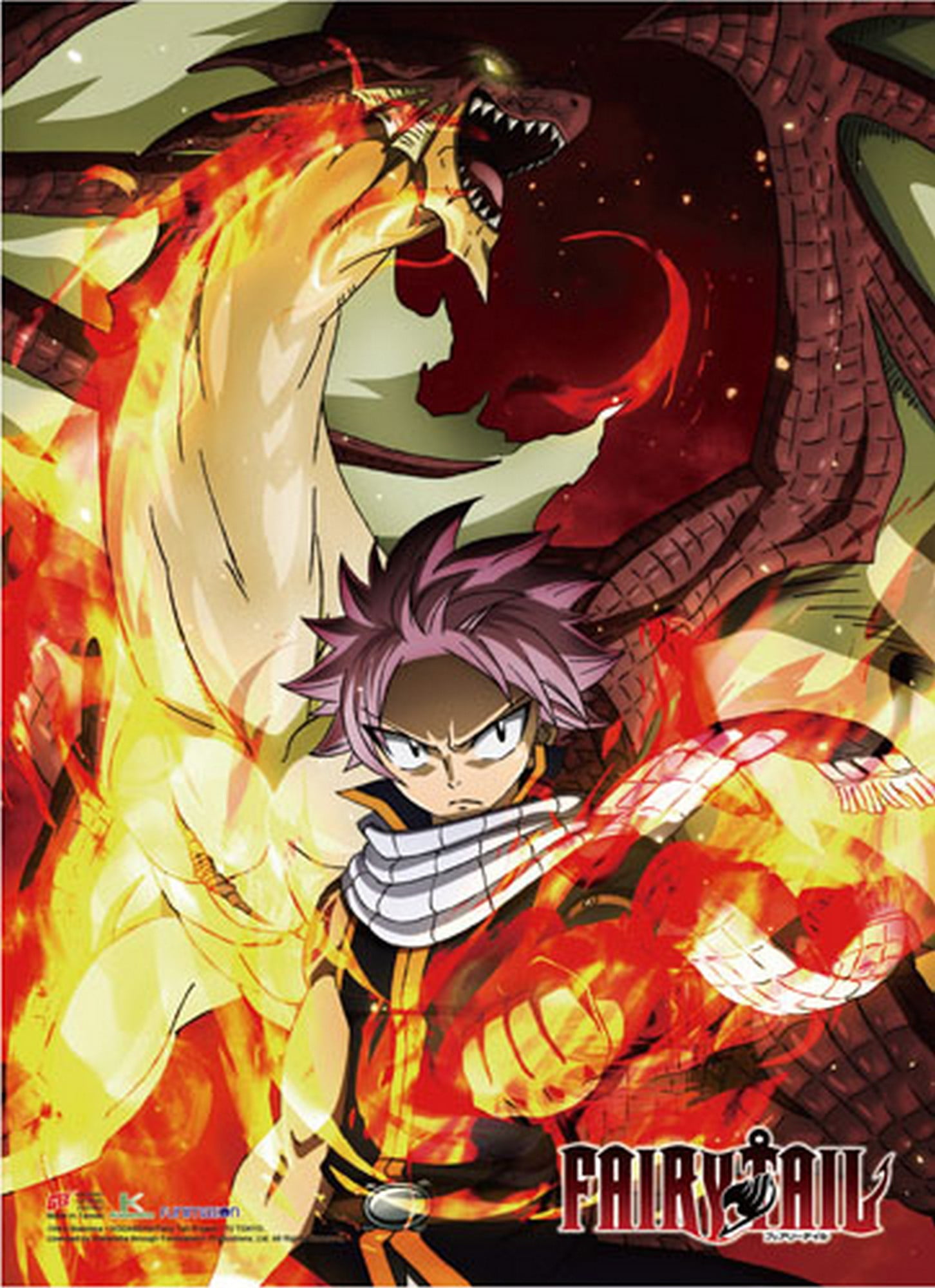 Fairy Tail S7- Key Art Hi-End Wall Scroll - Walmart.com