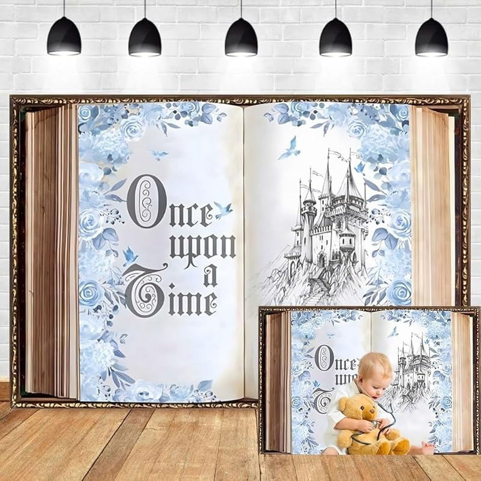 Fairy Tale Book Backdrop Once Upon A Time Photography Background ...
