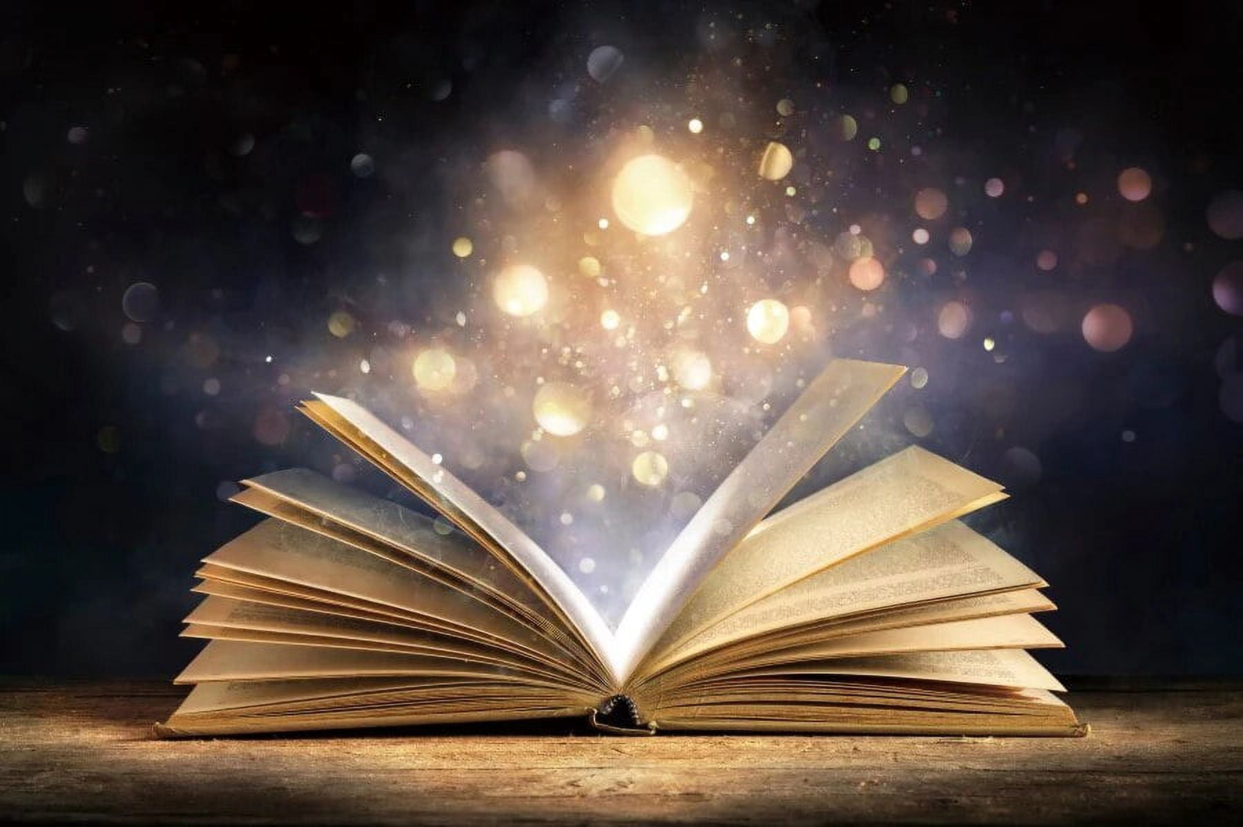 Fairy Tale Books Backdrop Dreamy Light Bokeh Magical Woods Kids ...