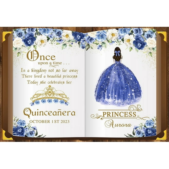 Fairy Tale Books Once Upon A Time Castle Wedding Girl Birthday Party r ...