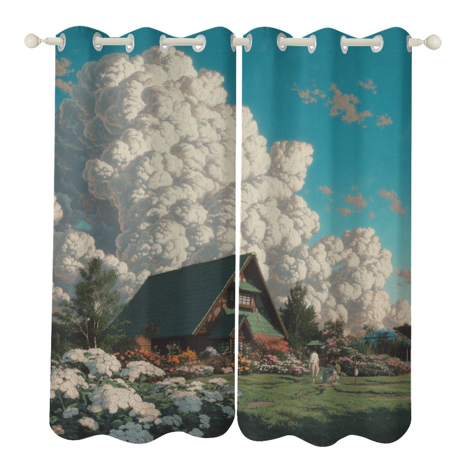 Fairy Tale Cabin Balloon Suitable for Living Rooms with Perforated ...