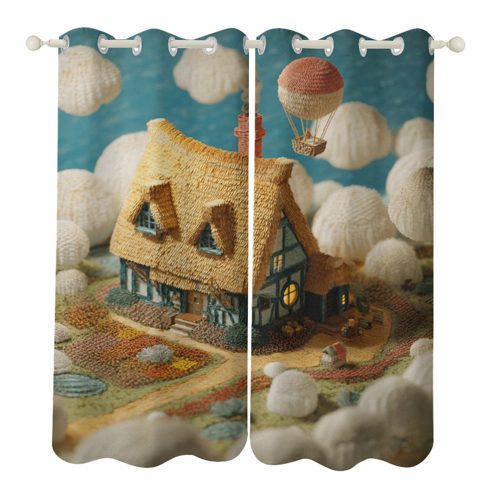 Fairy Tale Cabin Balloon Suitable for Living Rooms with Perforated ...