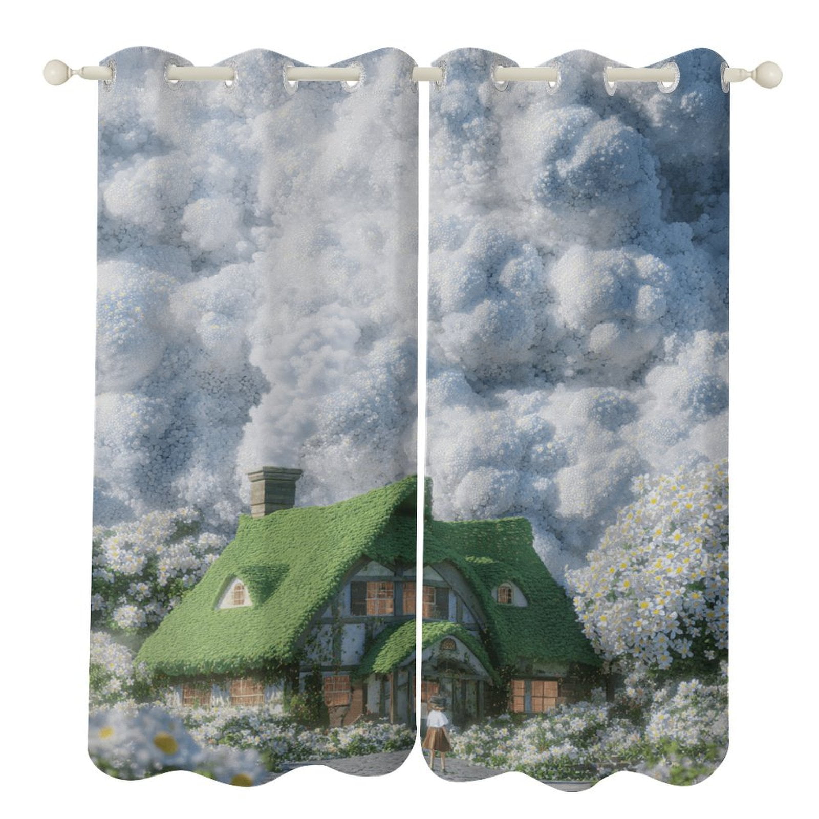 Fairy Tale Cabin Balloon Suitable for Living Rooms with Perforated ...