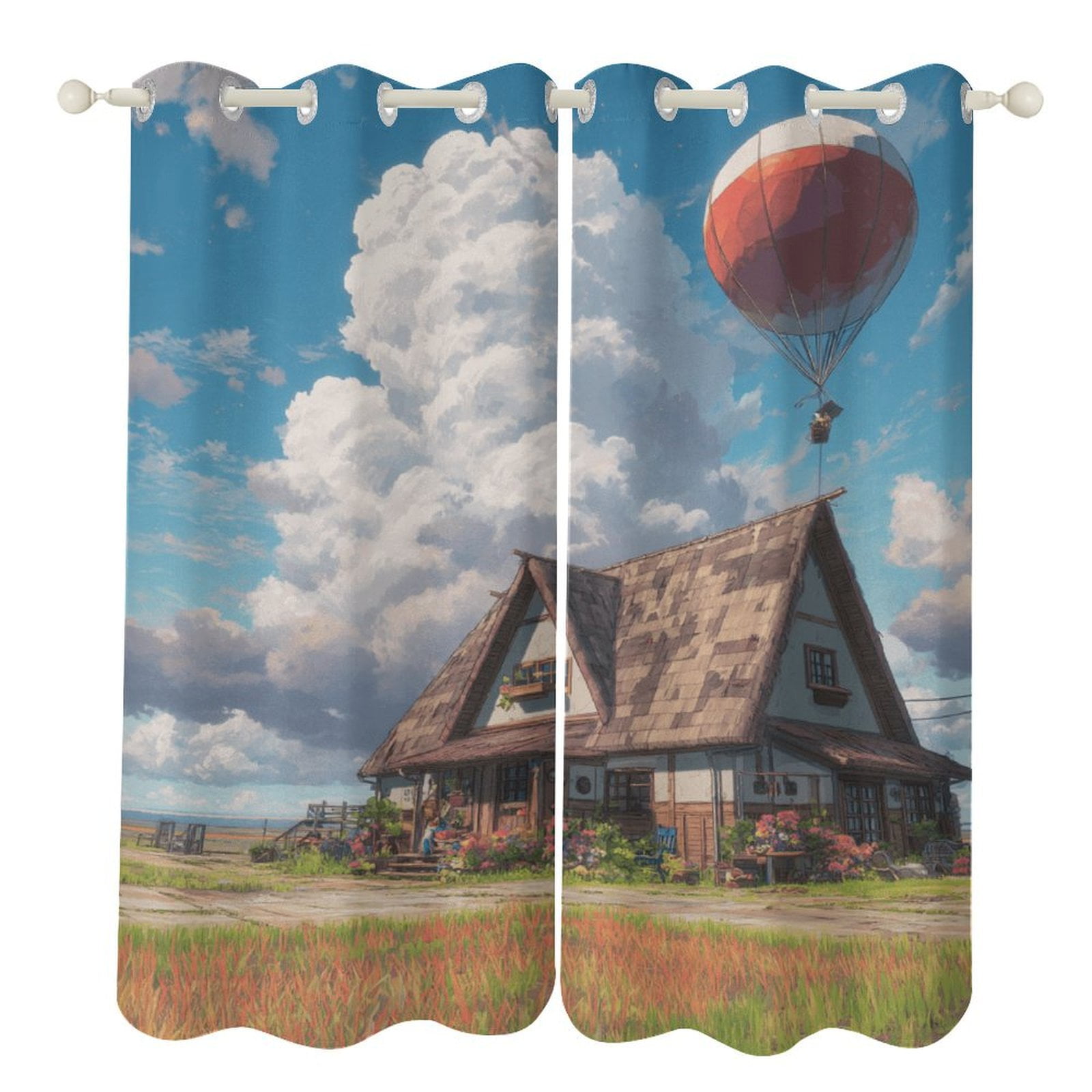 Fairy Tale Cabin Balloon Suitable for Living Rooms with Perforated ...