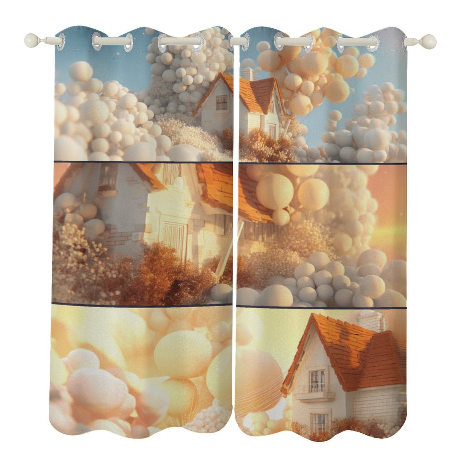 Fairy Tale Cabin Balloon Suitable for Living Rooms with Perforated Insulation And Blackout ...