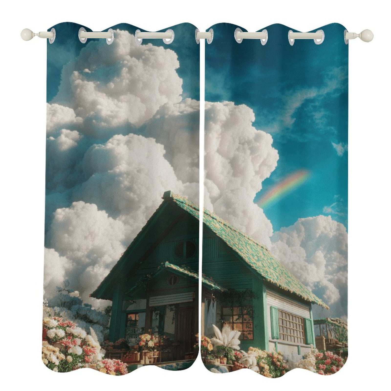 Fairy Tale Cabin Balloon Suitable for Living Rooms with Perforated ...