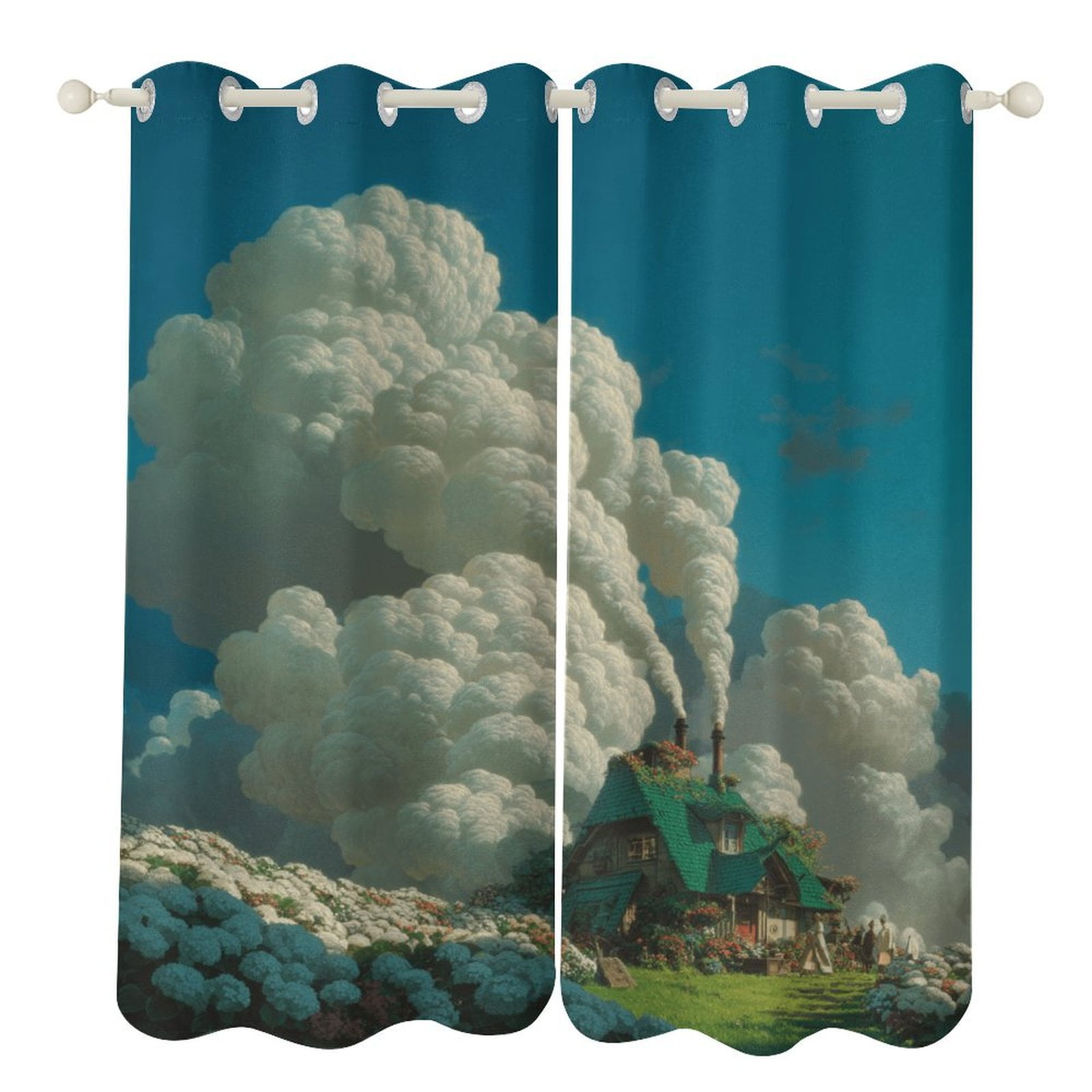 Fairy Tale Cabin Balloon Suitable for Living Rooms with Perforated ...