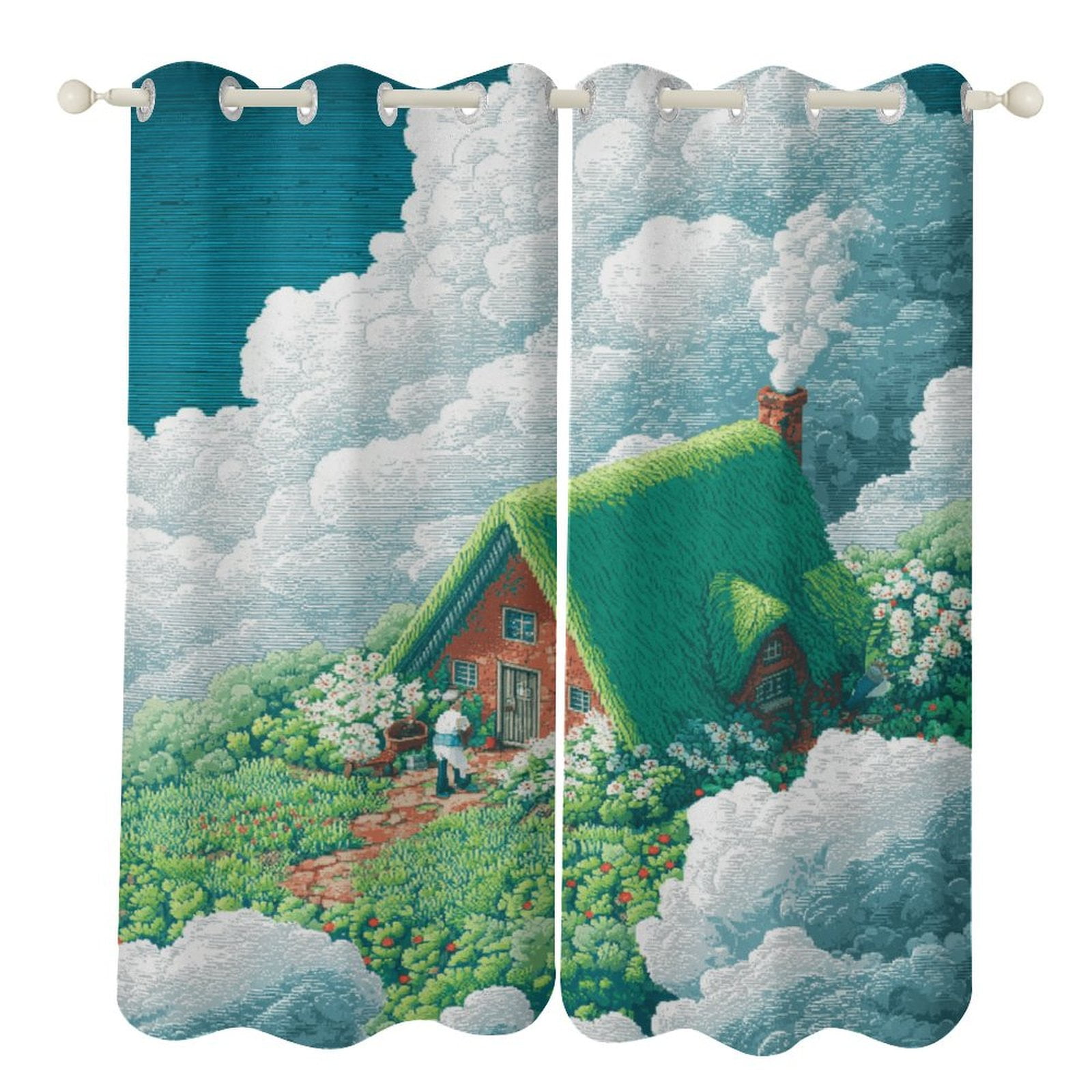 Fairy Tale Cabin Balloon Suitable for Living Rooms with Perforated Insulation And Blackout ...