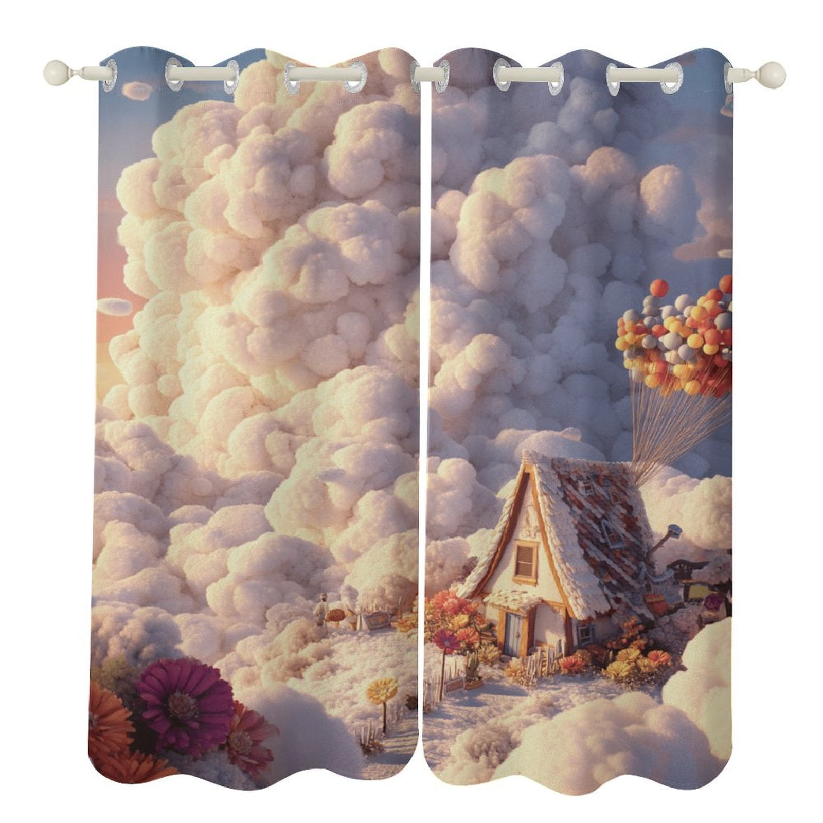 Fairy Tale Cabin Balloon Suitable for Living Rooms with Perforated ...