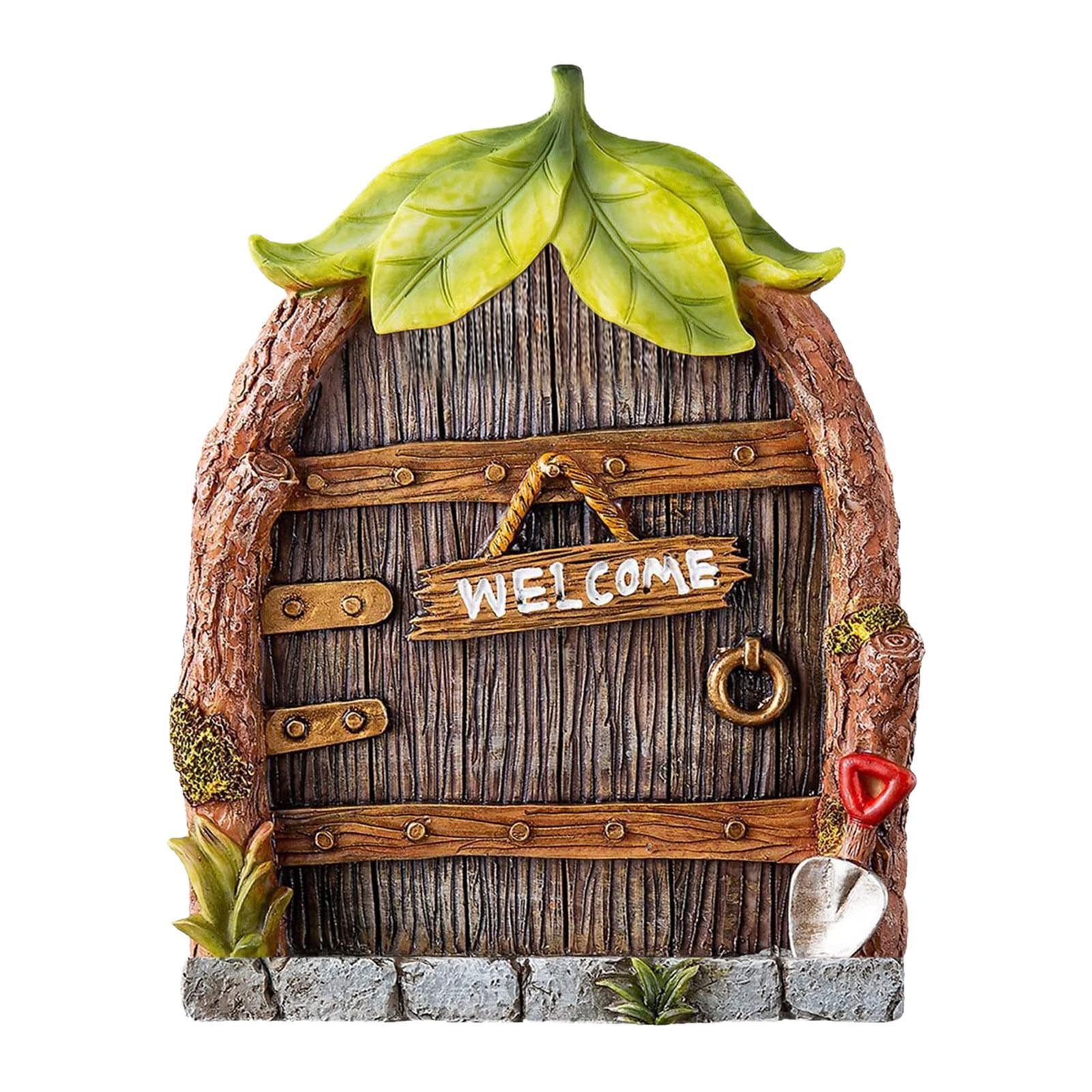 Fairy Tale Door Secret Garden Garden Accessories Outdoor Decoration ...