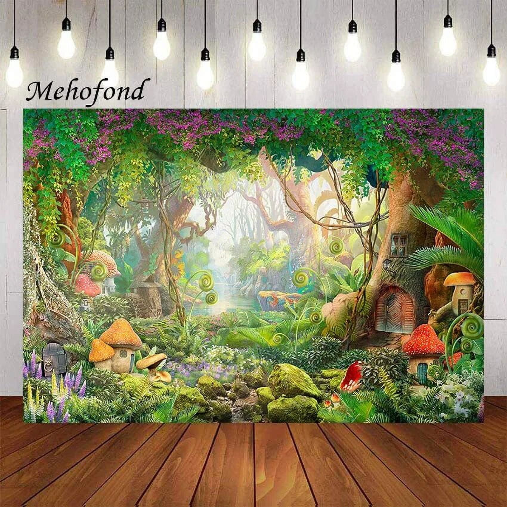 Fairy Tale Enchanted Forest Wonderland Princess Girls Birthday Party r ...