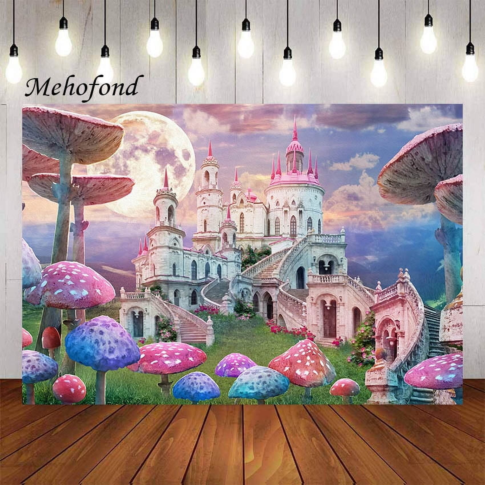 Fairy Tale Forest Mushroom Girl Princess Castle Birthday Party Baby ...