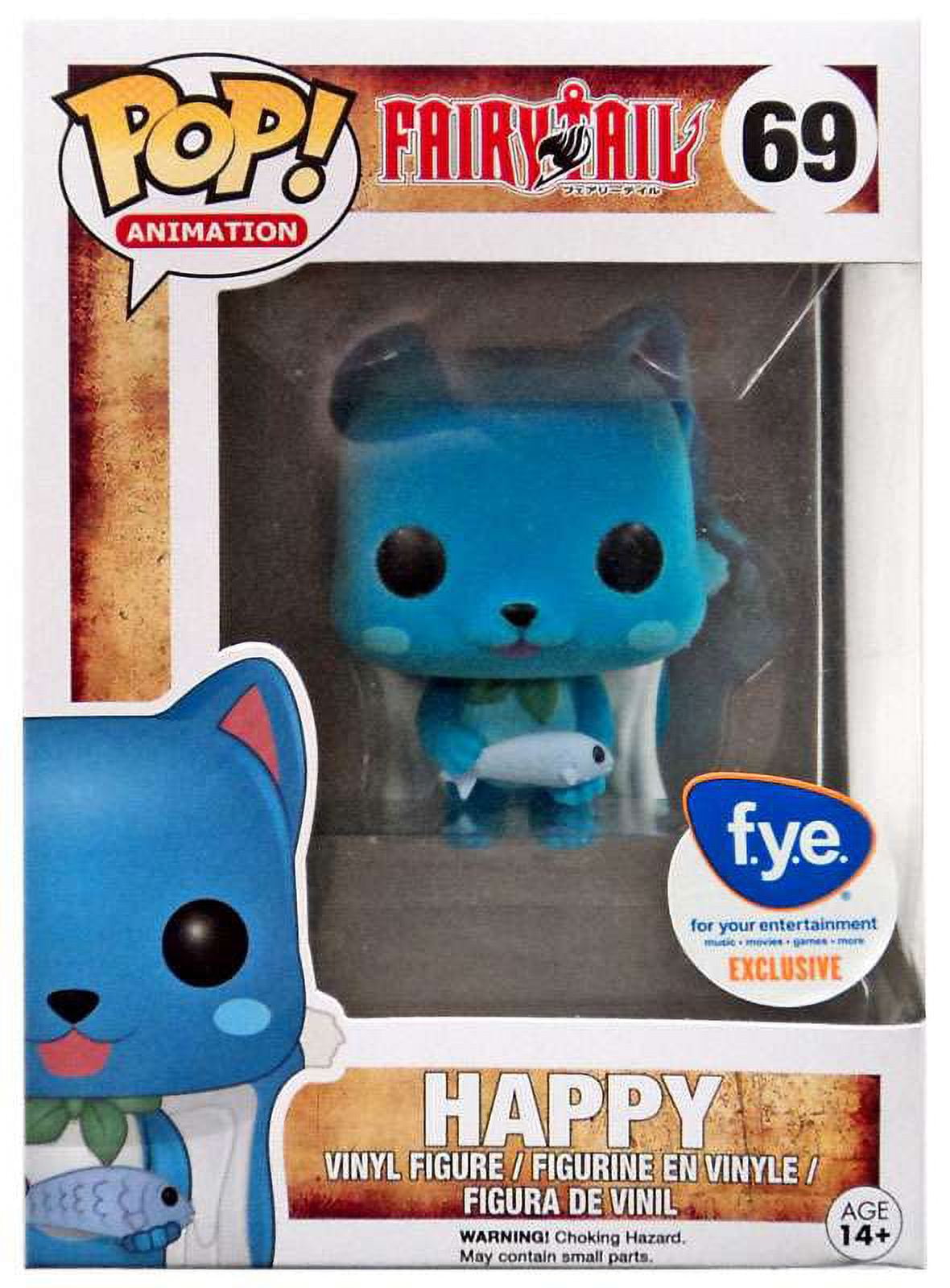 Fairy Tale Funko POP! Anime Happy Vinyl Figure [Flocked] - Walmart.com