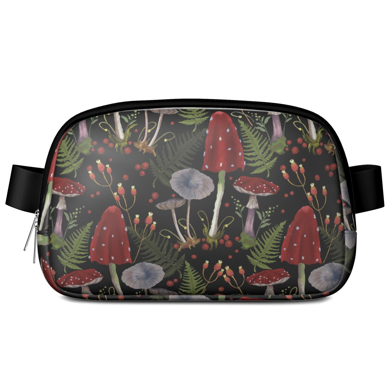 Fairy Tale Inspired Mushroom Print Belt Bag – Lightweight and ...