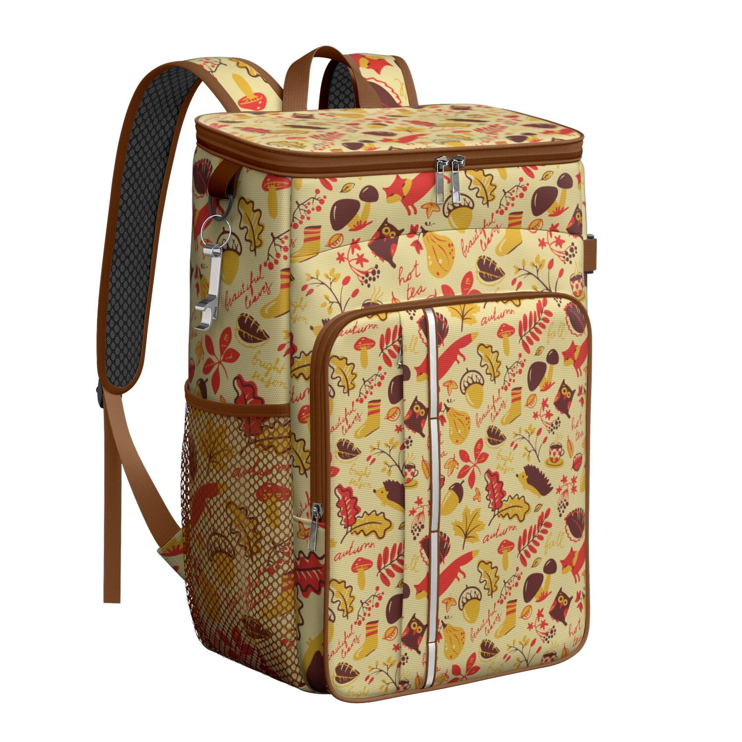 Fairy Tale Mushroom Backpack Cooler, Leakproof Insulated Cooler Bag ...