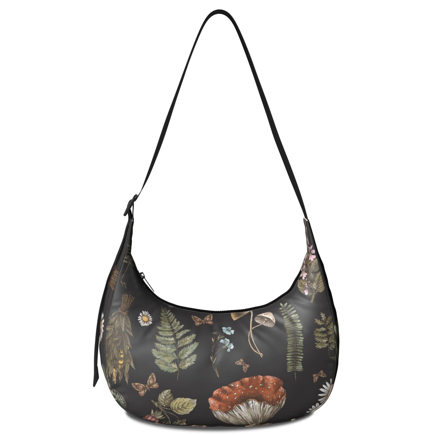 Fairy Tale Mushroom Whimsical Mushroom Crossbody Bag for Women ...