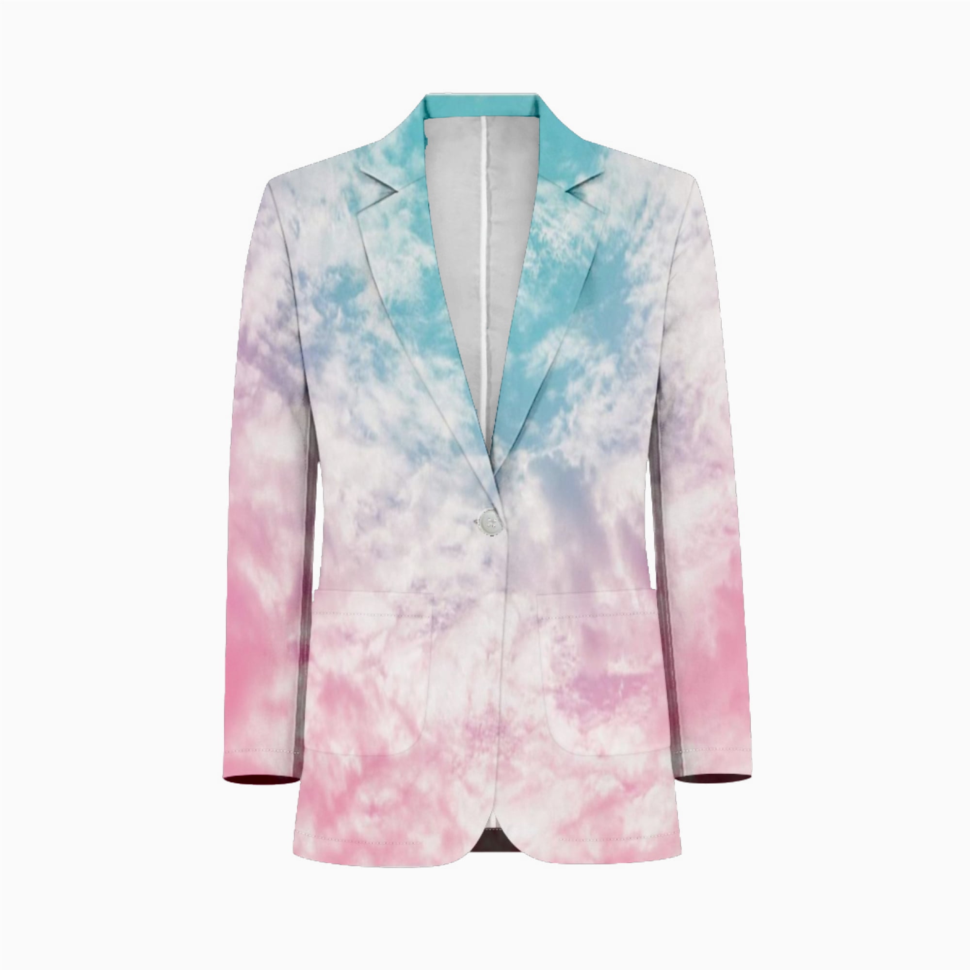 Fairy Tale Sky Backdrop Men's Suit Blazer Casual Party Wear Slim Fit ...