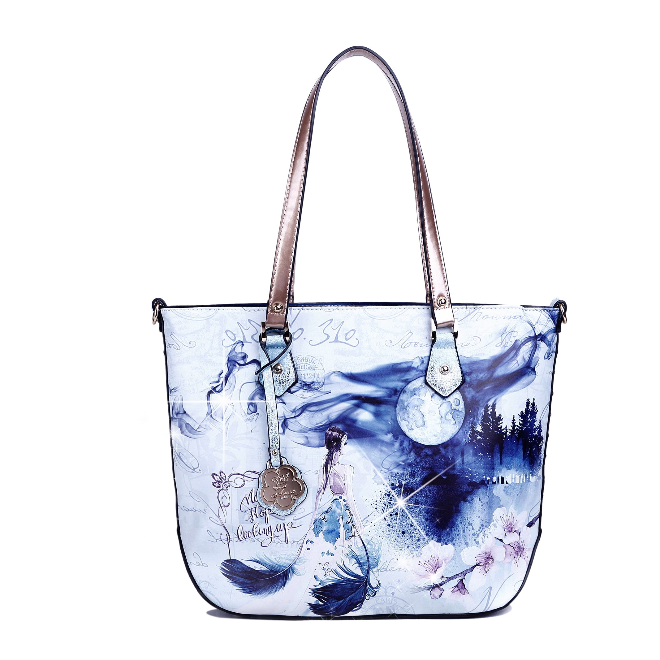 Fairy Tale Vintage Handbag with Shoulder Strap - Walmart.com