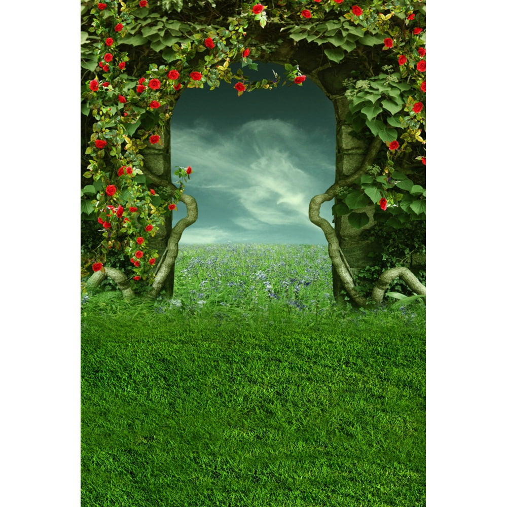 Fairy Tale Wonderland Dream Forest Backdrop Spring Jungle Castle Nature ...
