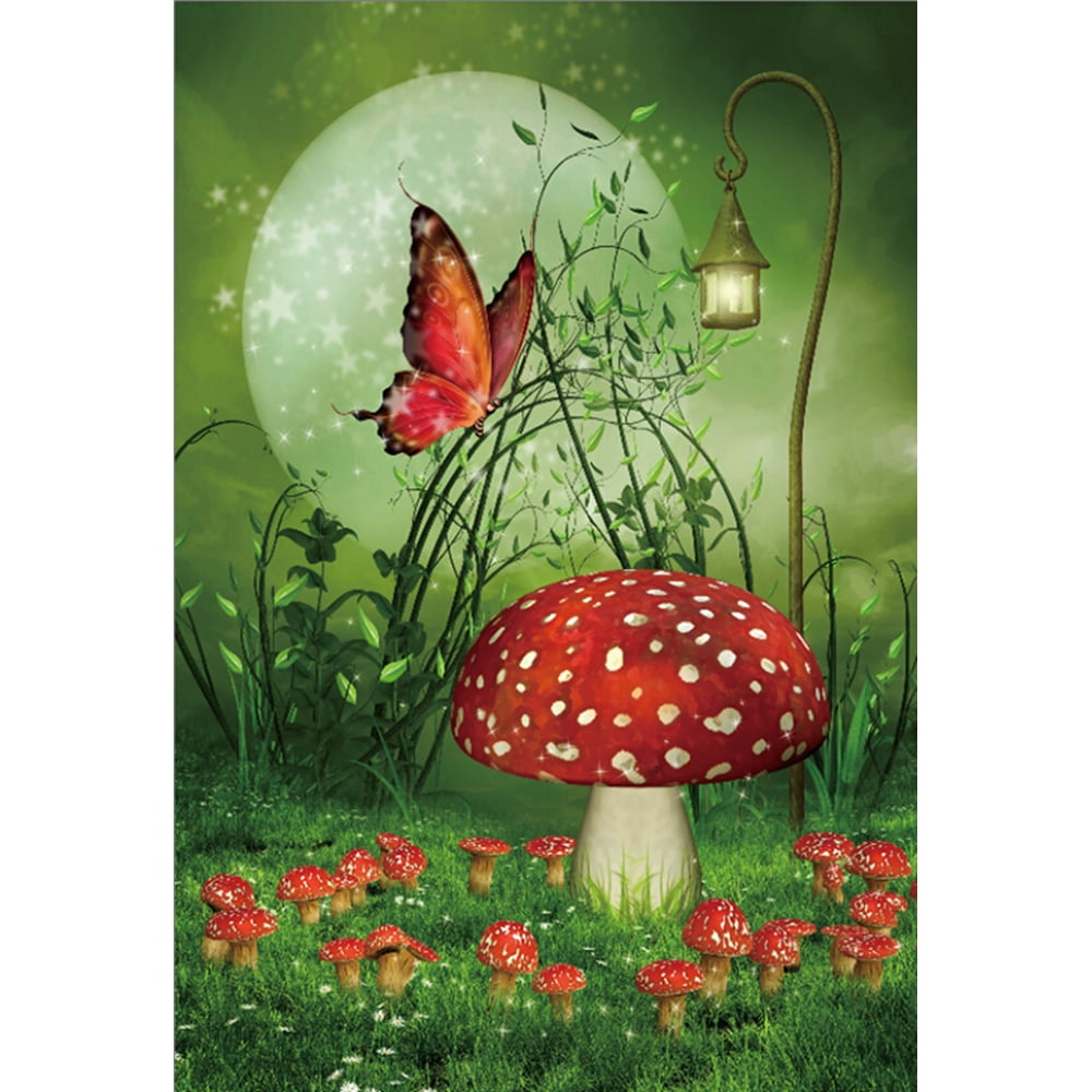 Fairy Tale Wonderland Dream Forest Backdrop Spring Jungle Castle Nature ...
