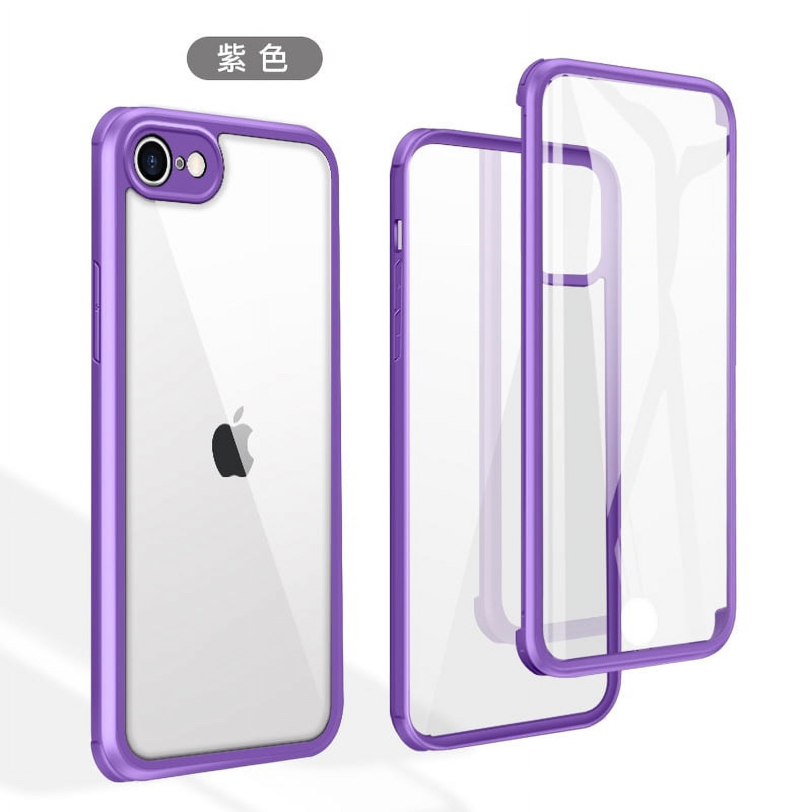Fairy-Themed Double-Sided Glass Transparent Protective Case for iPhone ...