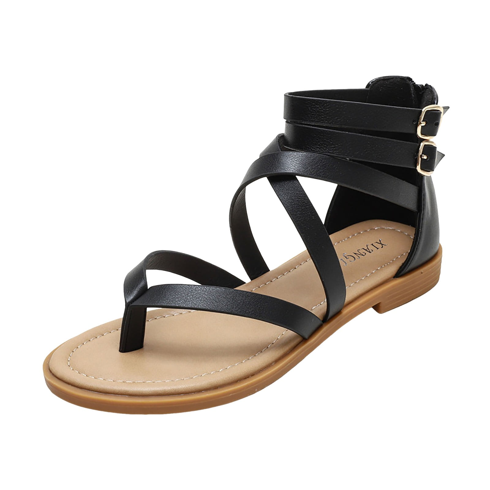Fairy Thin Strap Sandals - Retro Low Heel Versatile Shoes for Summer 2025 - Walmart.com