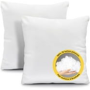"Phantoscope 100% Cotton Decorative Throw Pillow Insert, Hypoallergenic ...