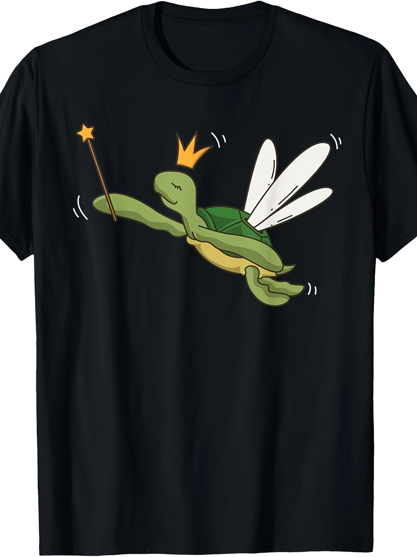 Fairy Turtle Marine Mystical Sea Turtle Fairy T-Shirt100% Cotton - 220g ...