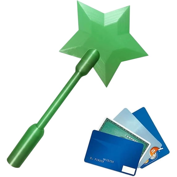 Fairy Wand Credit Card Holder, 3D Printed Credit Card Wand Tap to Pay ...