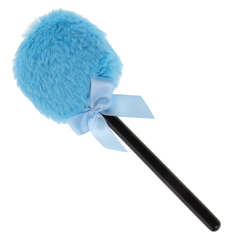 Body Powder Puff and Container Large Beauty Kit Facial Kits Baby Blue ...