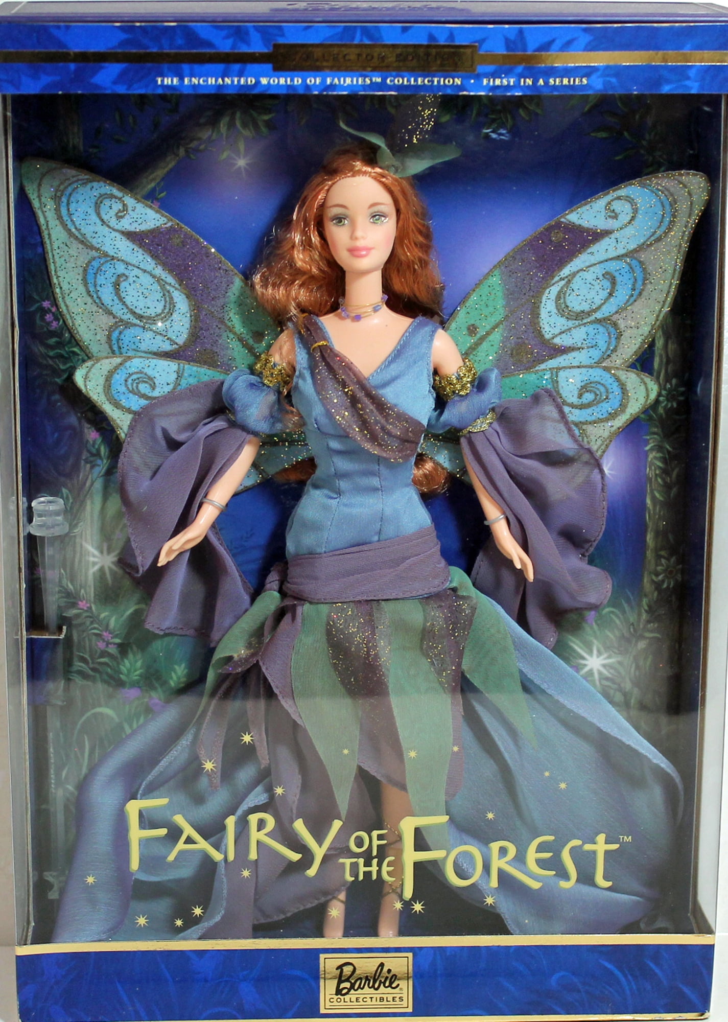 Mattel Fairy of the Forest Barbie Doll, Enchanting Fantasy Collection ...
