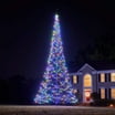 Fairybell Outdoor Christmas Display: 33FT LED Tree with 8000 Warm White ...