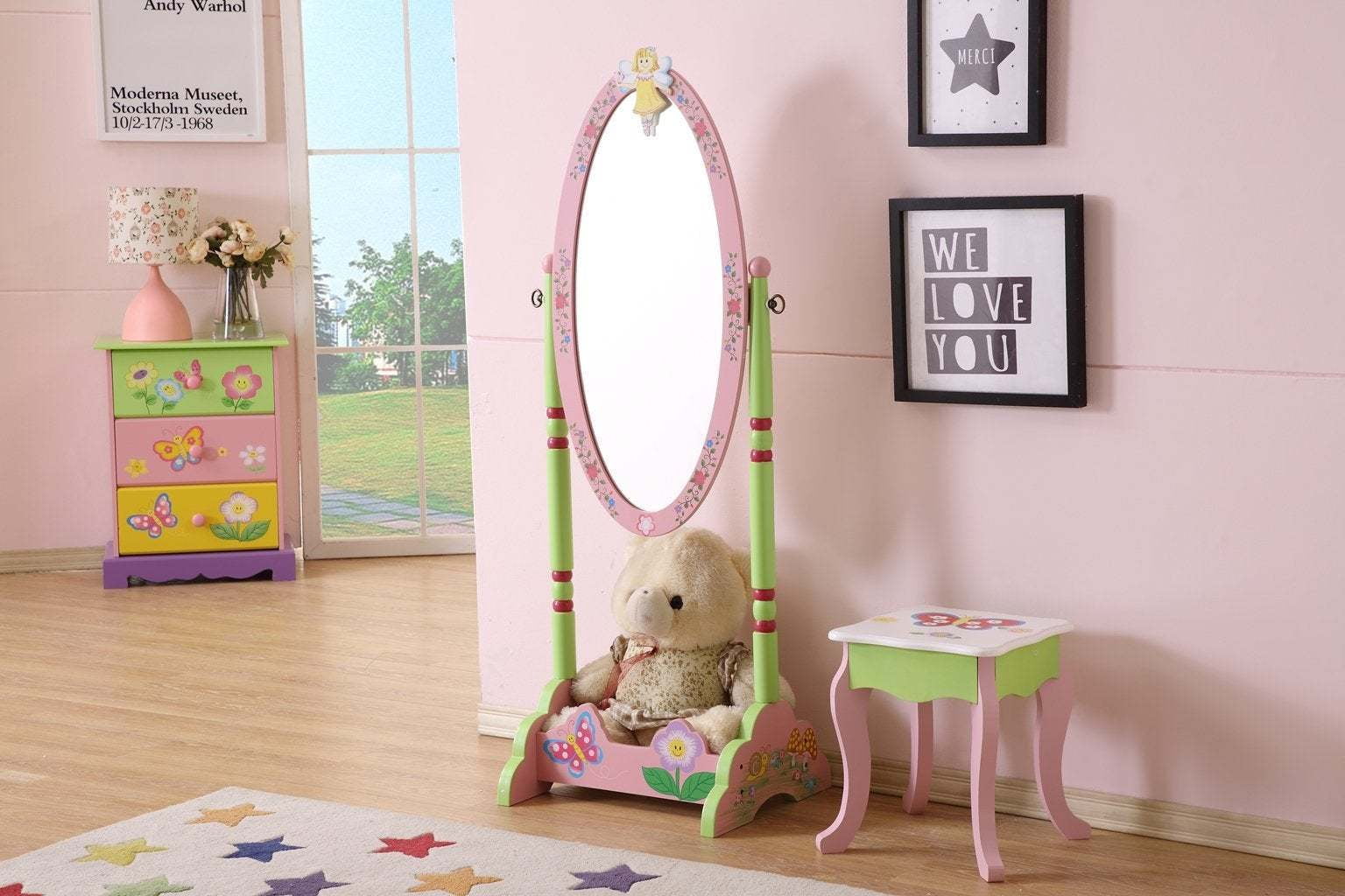 Fairyland Kids Standing Mirror - Walmart.com
