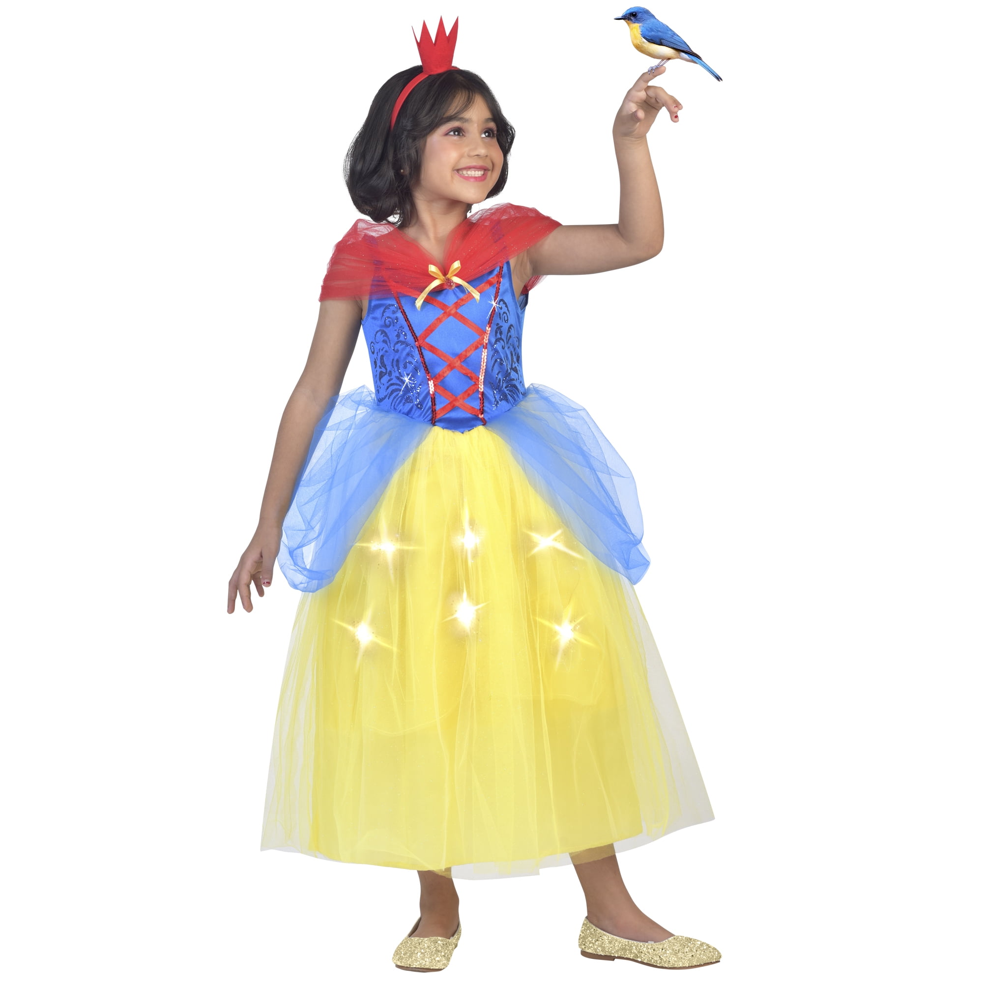 Fairytale Princess Halloween Costume for Children, Girls Size L (10/12 ...