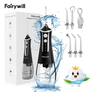 Oral-B Water Flosser, Oral Irrigator Handle with 4 Nozzles, White ...